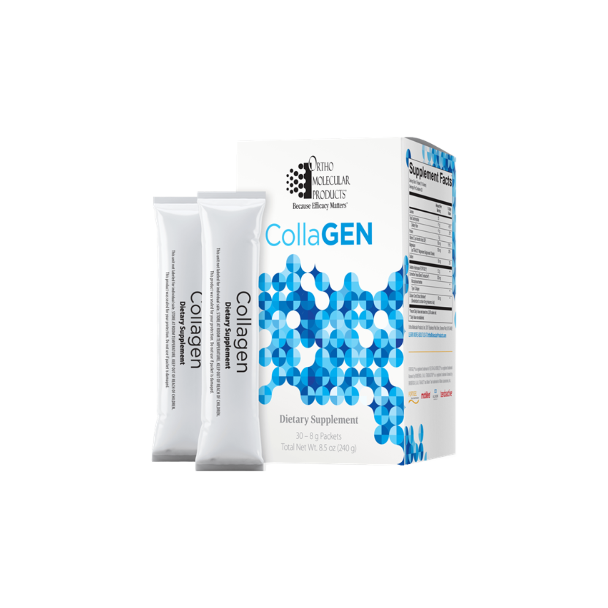 Ortho Molecular CollaGEN Stick Packs – James Clinic
