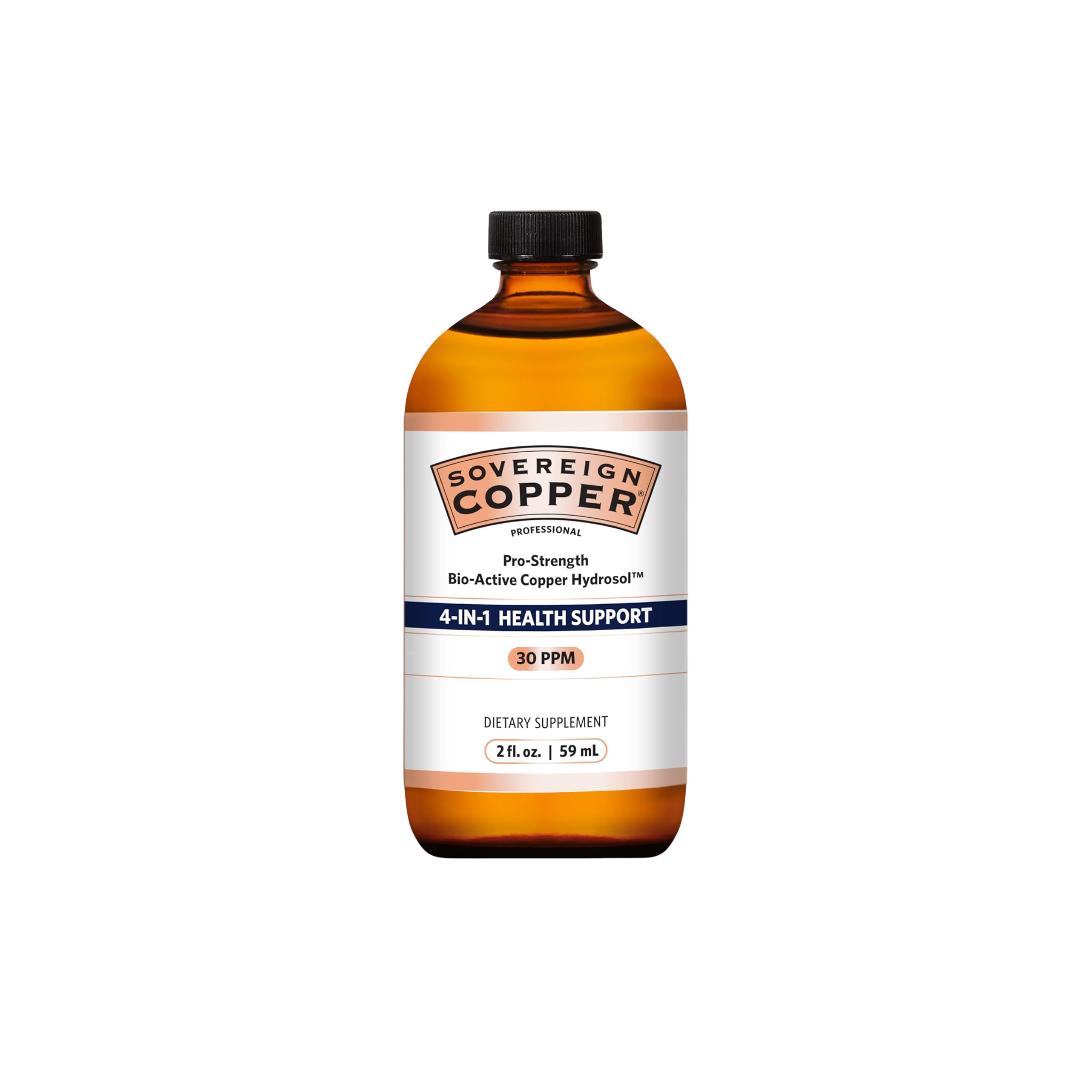 Sovereign Copper Bio-Active Copper Hydrosol Pro-Strength – James Clinic